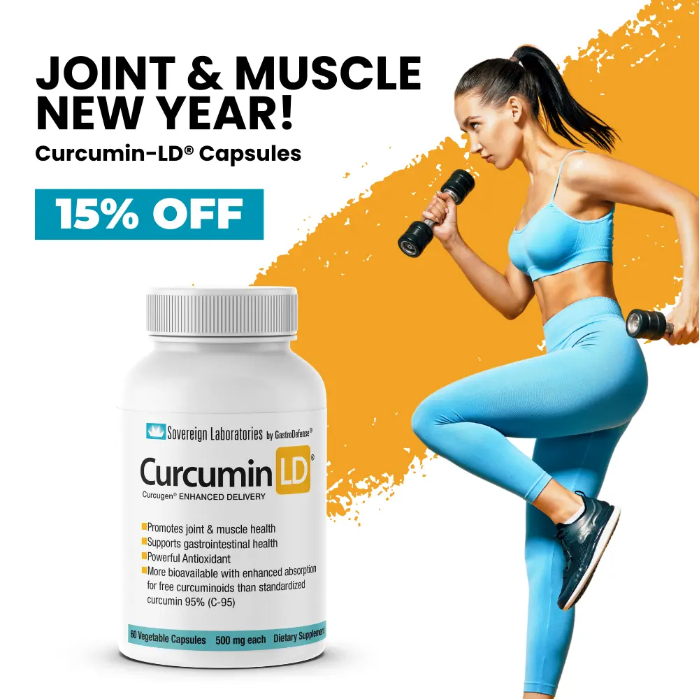 Curcumin-LD® | 60 capsules | Sovereign Laboratories