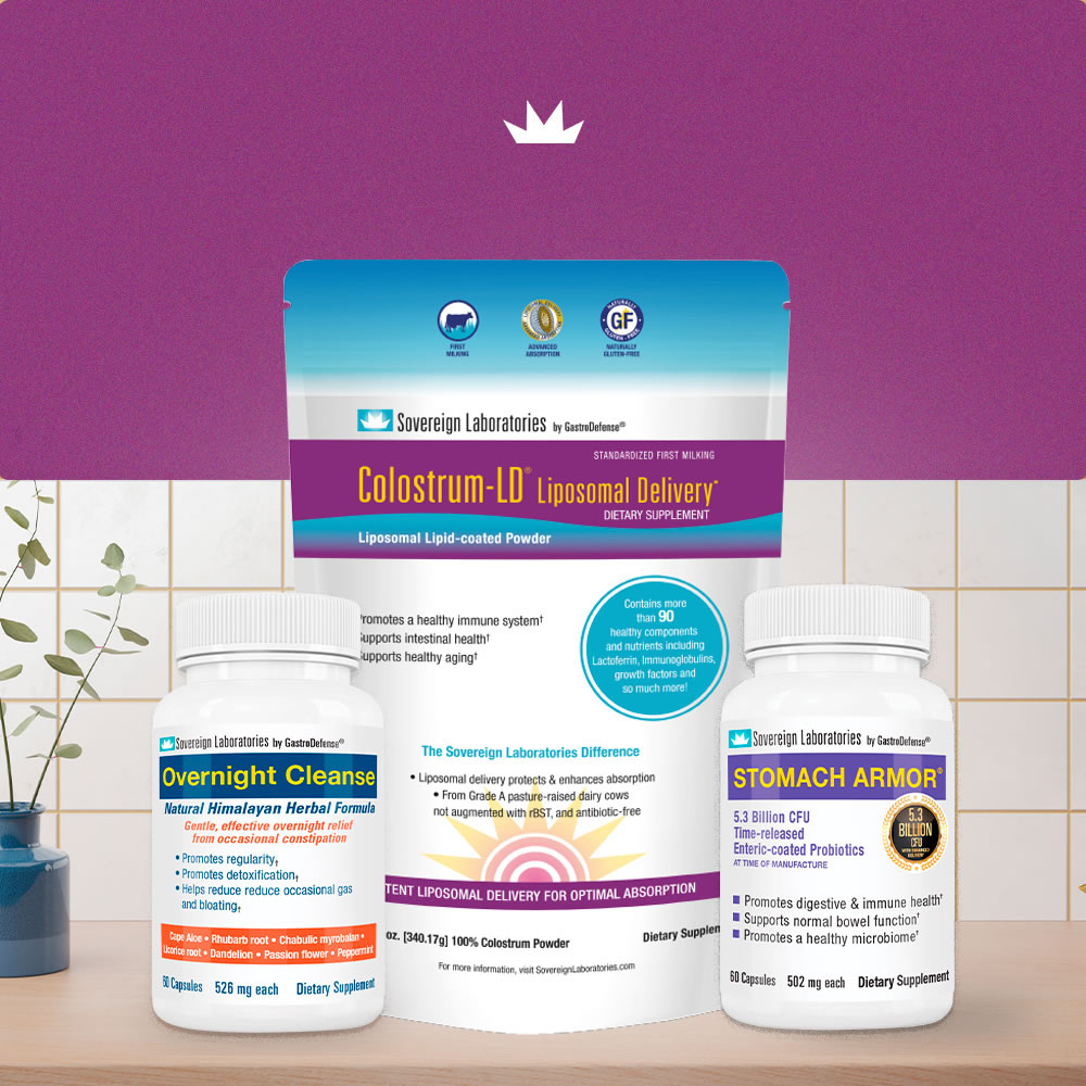 Ultimate Gut Health Bundle :: Overnight Cleanse + Stomach Armor + 12oz ...
