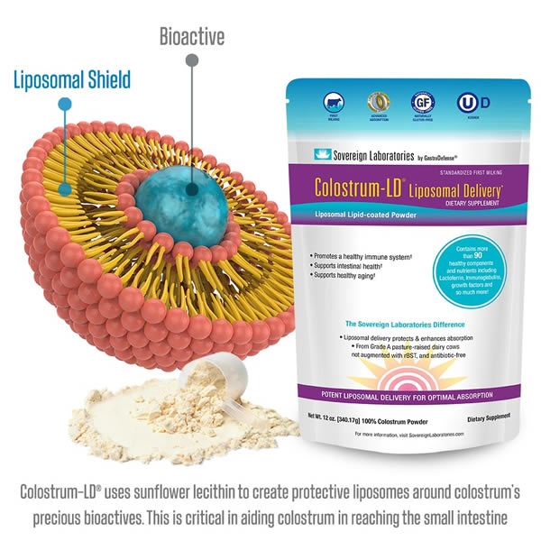 Colostrum LD® Powder: 12oz/340g | Sovereign Laboratories