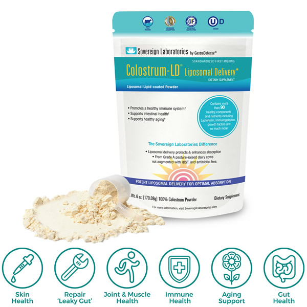 Colostrum LD® Powder: 6oz/170g | Sovereign Laboratories